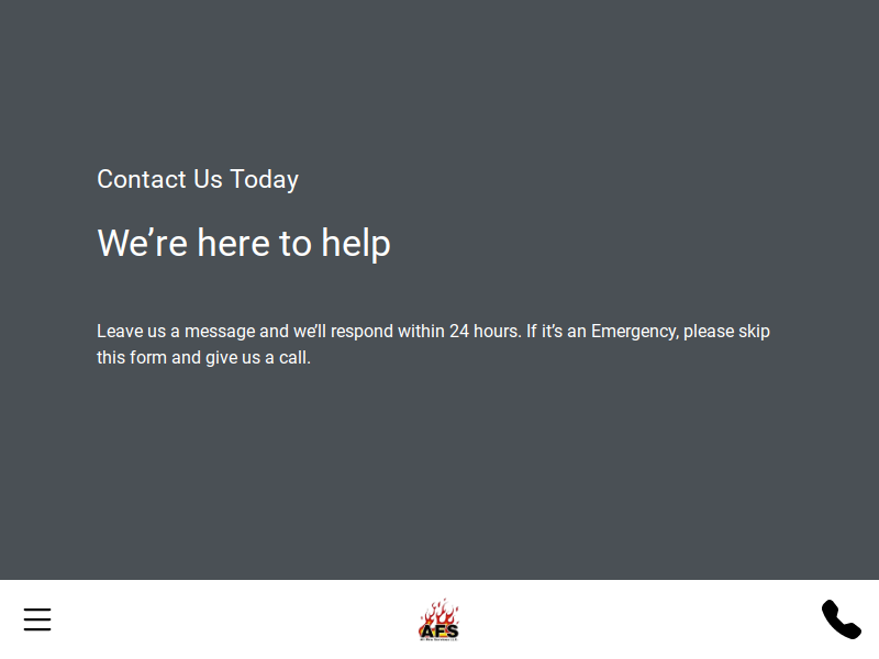 Contact Your Fire Protection Provider at All Fire Services — All Fire ...