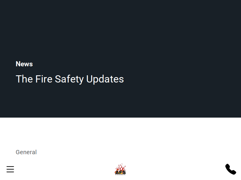 All Fire Services • Keep up to date with our Fire Safety Updates — All ...